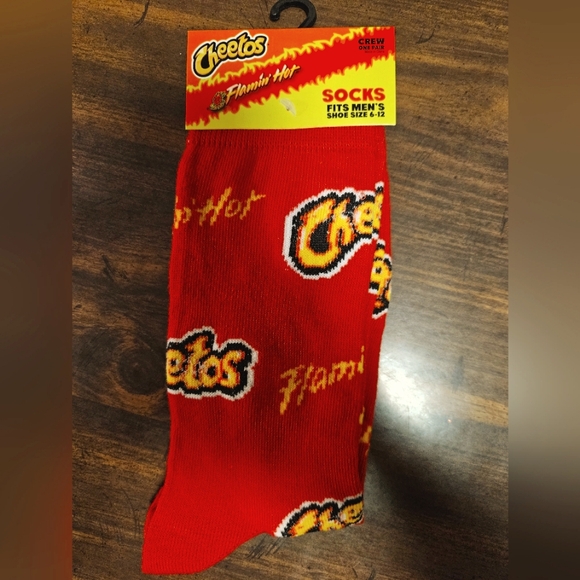 Underwear & Socks | Flamin Hot Cheetos Socks | Poshmark